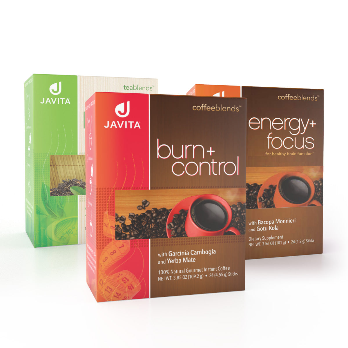 Javita Coffee/Tea Variety Pack (3 Boxes)